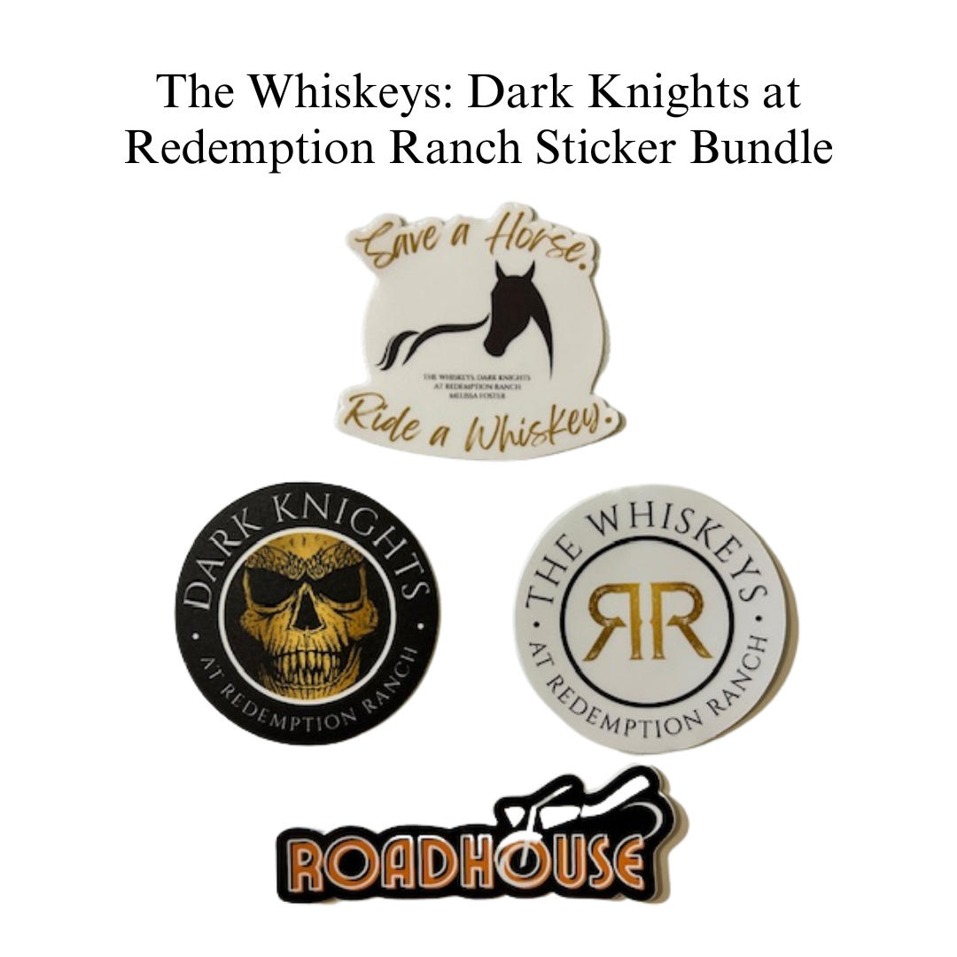 The Whiskeys: Dark Knights at Redemption Ranch Sticker Bundle – Melissa ...