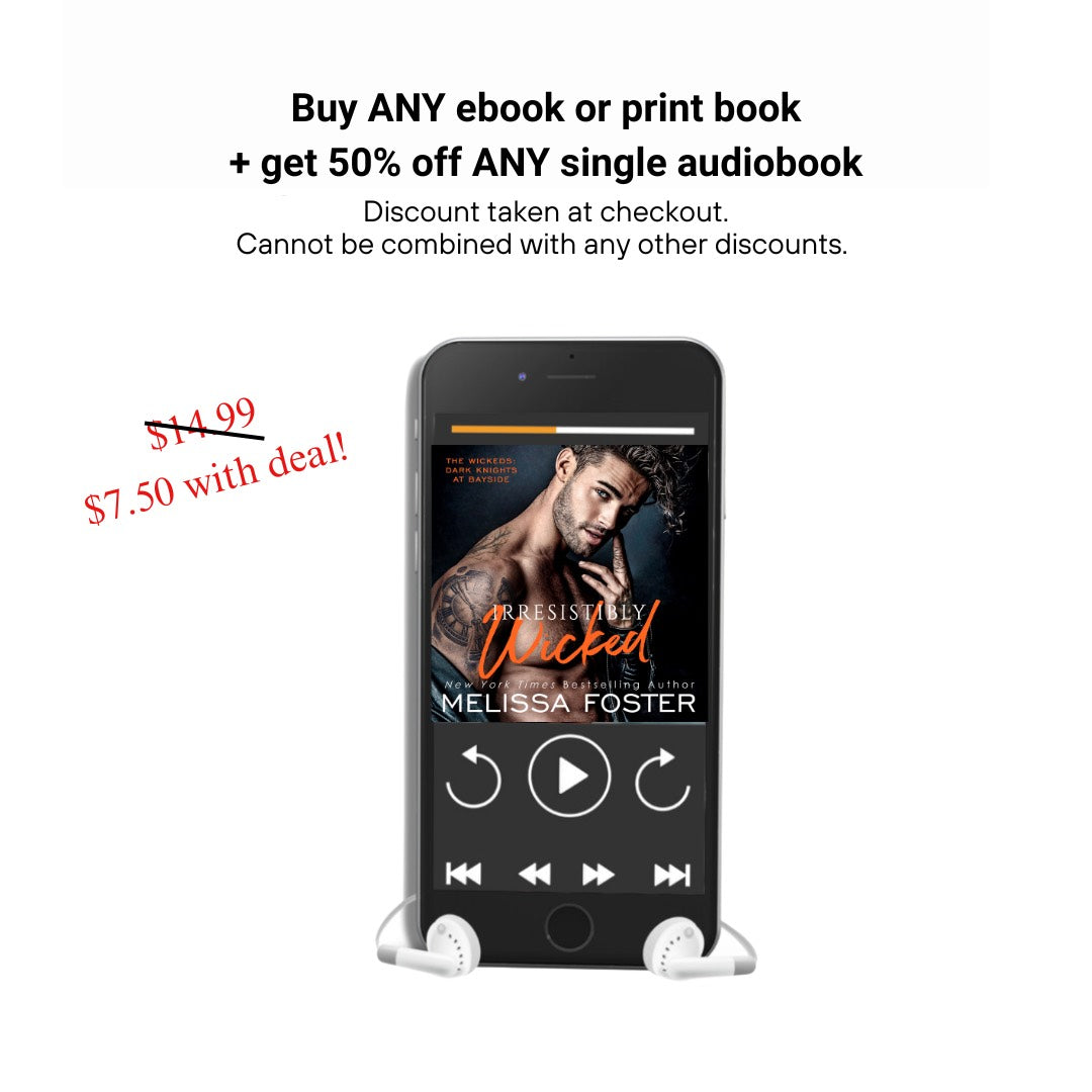 Irresistibly Wicked Audiobook – Melissa Foster, Author